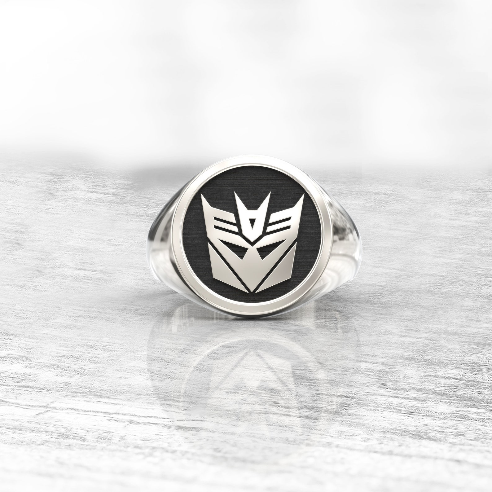 Sterling Silver Decepticon Ring, Transformers Autobot Jewelry - Etsy
