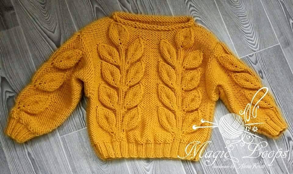 Sweater leaflets of Gentle Mint Color From Woolen Cloth Shortened ...