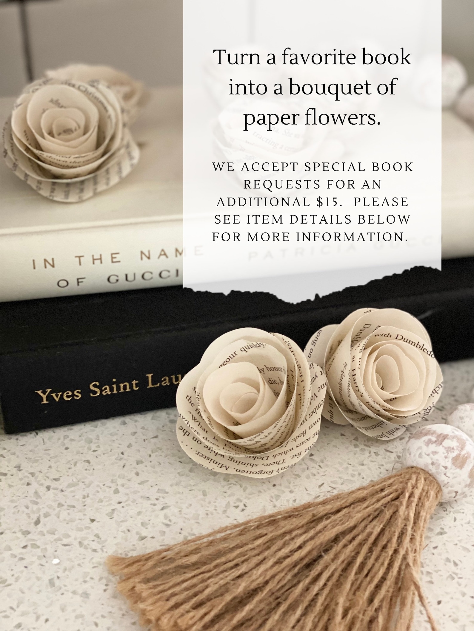 Book Page Flowers Book Flowers Paper Roses Paper Flowers - Etsy