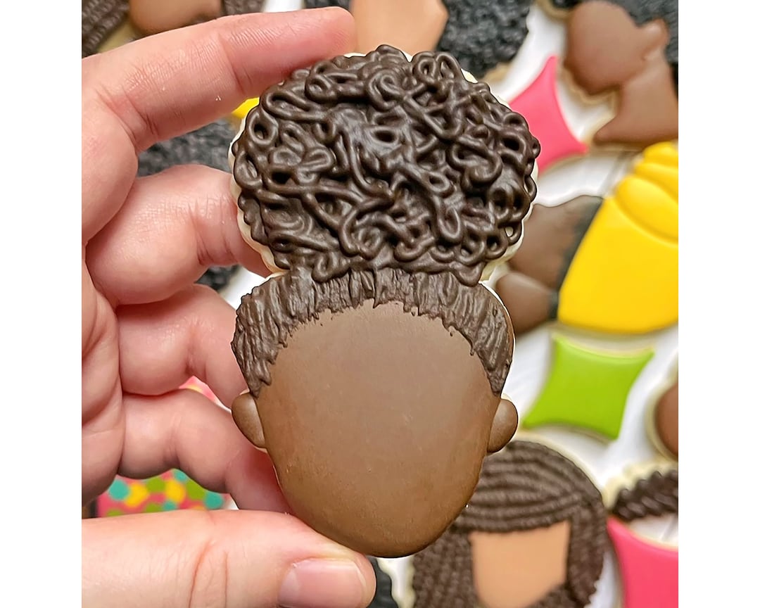 High Bun Cookie Cutter - Etsy