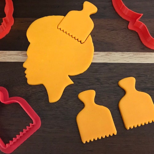 Afro Woman and Man Pair Cookie Cutter - Etsy