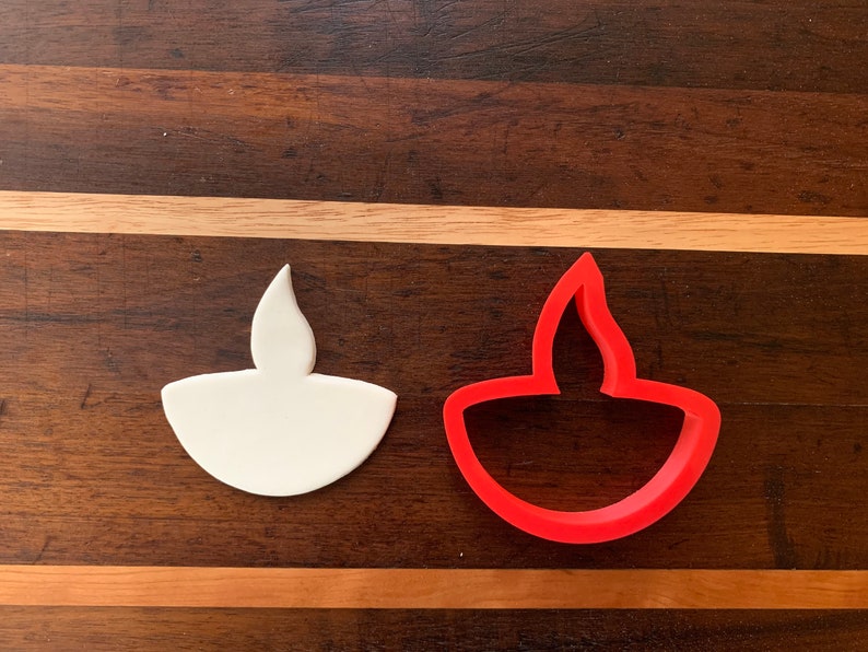 Diwali Diya Flames Cookie Cutter - Etsy