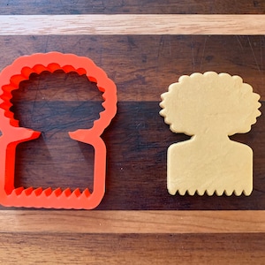 Afro Shaped Hair Comb Cookie Cutter|africa|african Art|african Culture ...