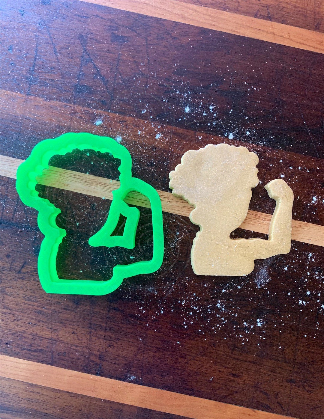 Girl Power Cookie Cutter |afro Hair| Curly Afro| Black Afro| Melanin ...