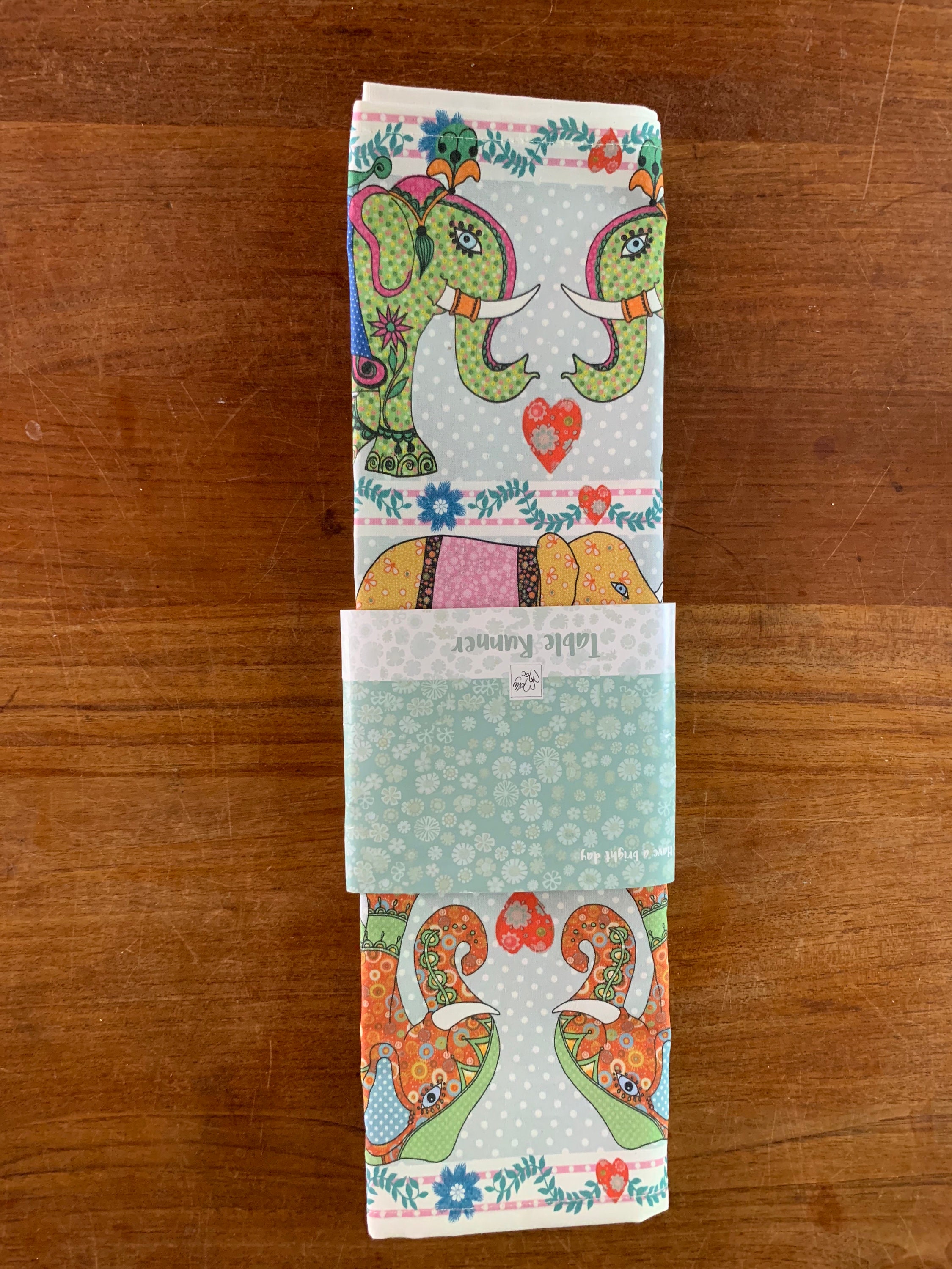 Indian Elephant Table Runner Colorful Bohemian Wedding | Etsy UK