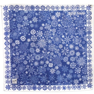 Snowflake Napkins for Your Festive Table, They Are Pretty Cotton ...