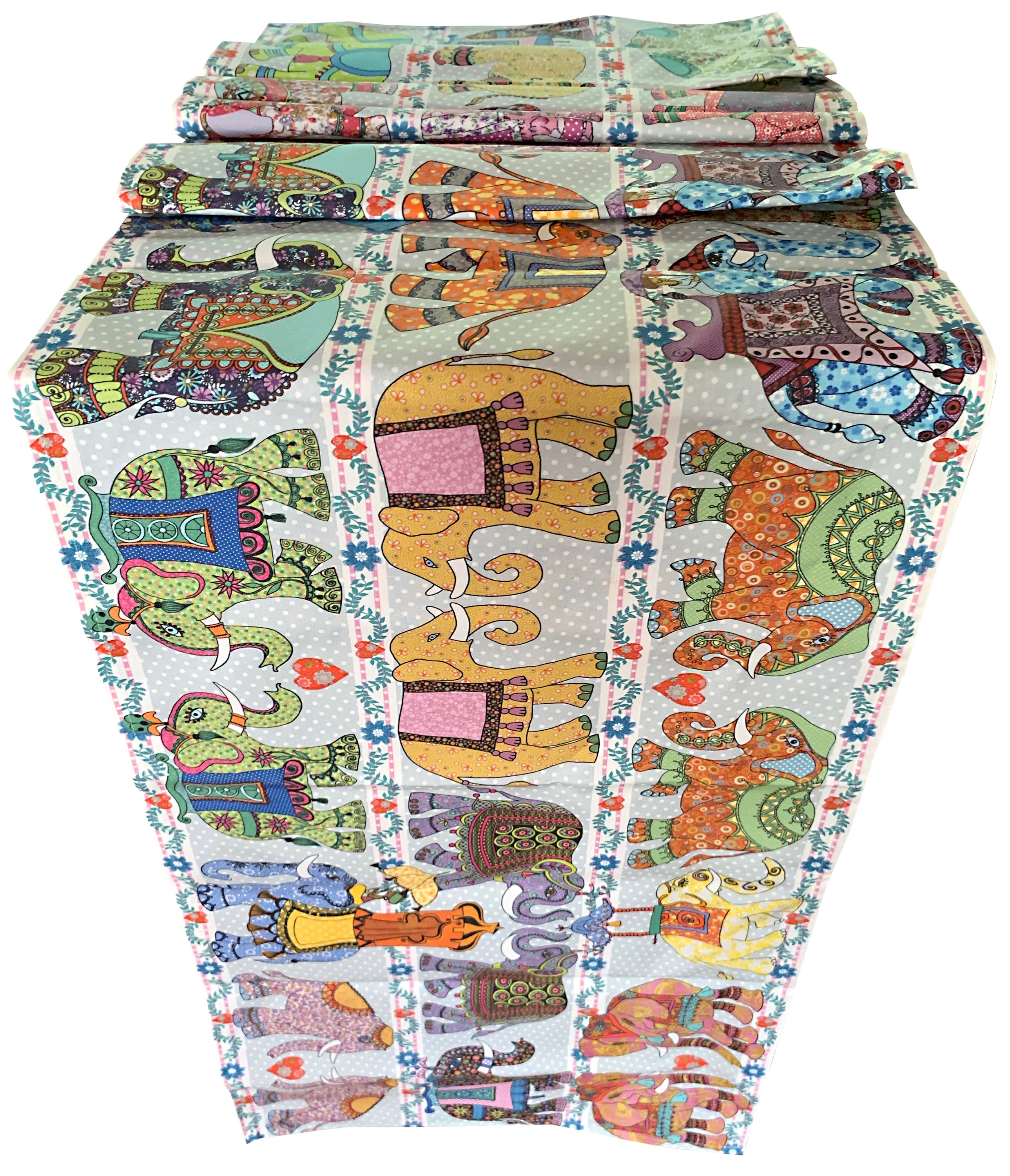 Indian Elephant Table Runner Colorful Bohemian Wedding - Etsy UK