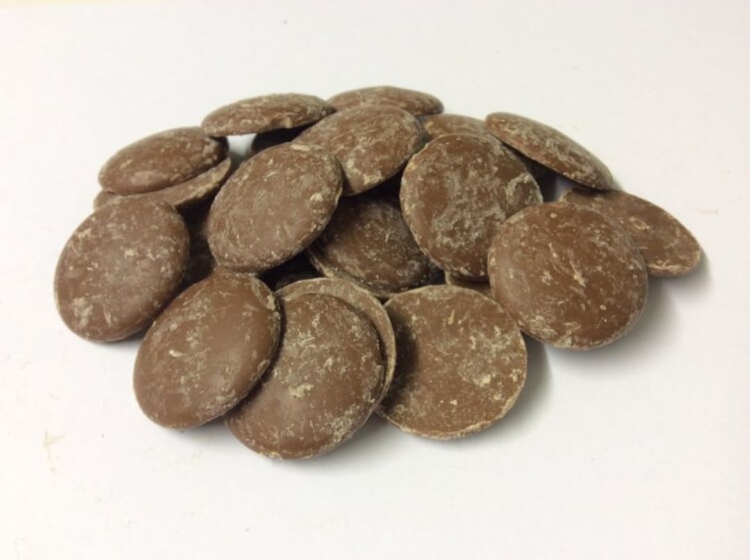 Real Belgian Milk Chocolate Buttons - Etsy