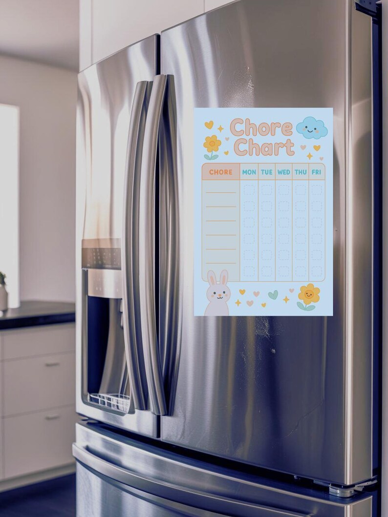 Kids Chore Chart- Boys - Etsy