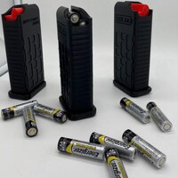 Rugged AAA Battery Holder | Battery Box | Battery Organizer - Etsy