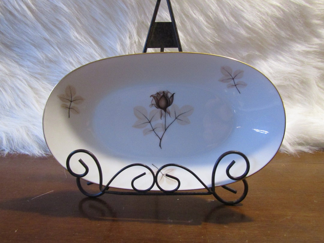 Rosenthal *-* SHADOW ROSE *-* Relish Dish - Etsy