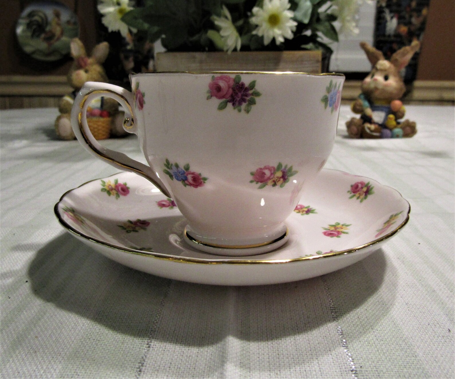 Tuscan *-* FLOWER POP, 8520 *-* Cup & Saucer Set - Etsy