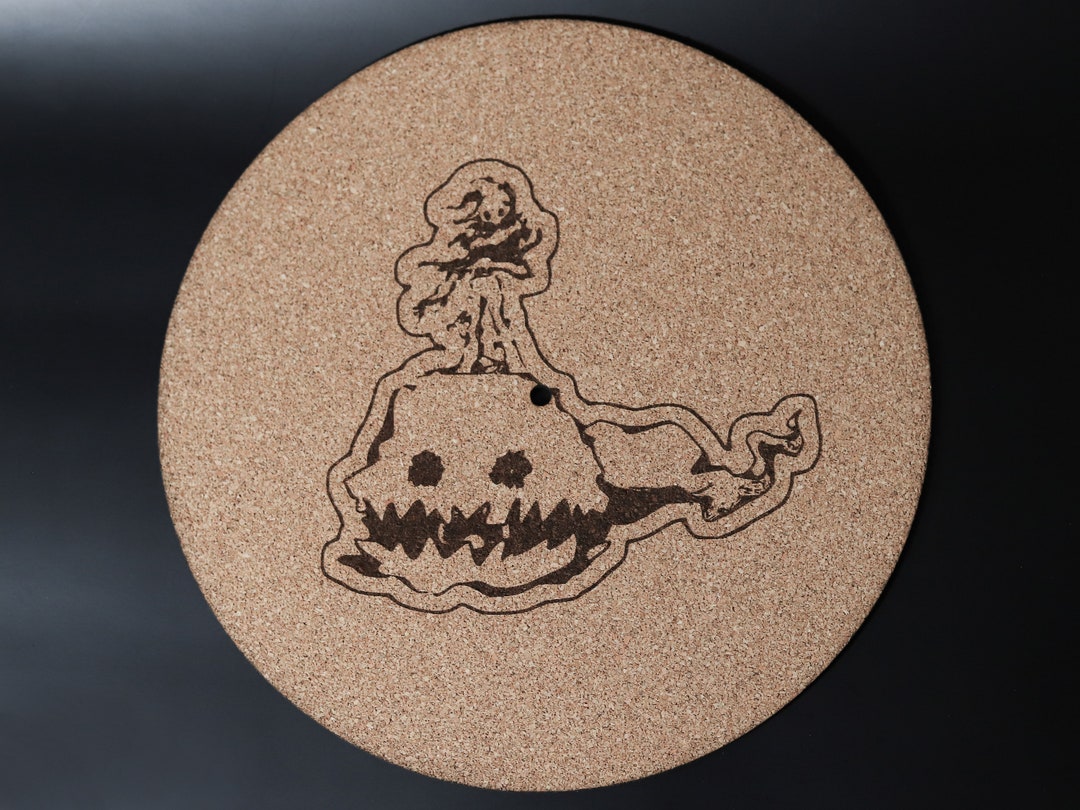 Kids See Ghosts Cork Turntable Slip Mats for Vinyl/records - Laser Cut ...