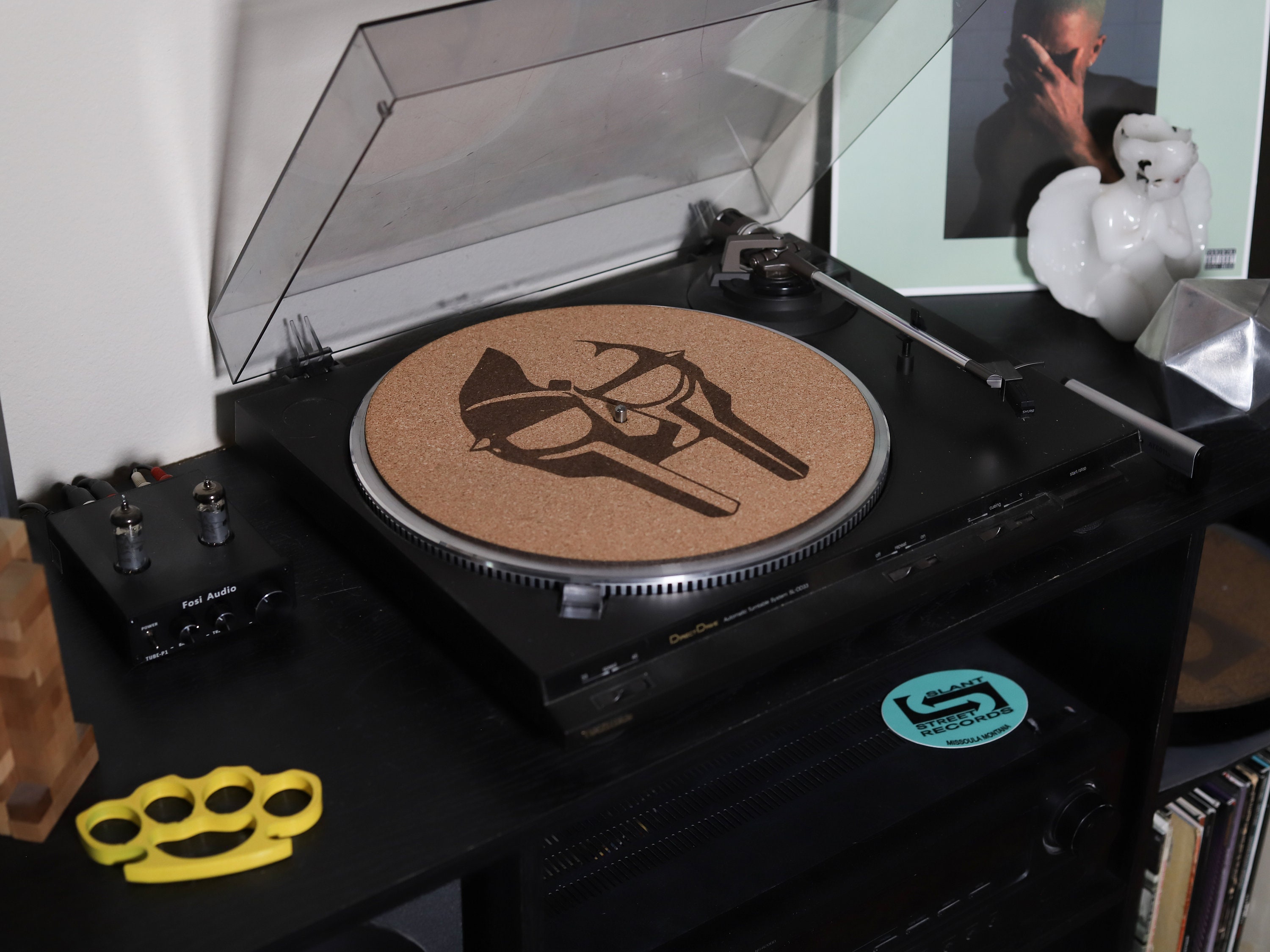 MF DOOM Operation Doomsday cartoon Version Cork Turntable Slip Mats for ...