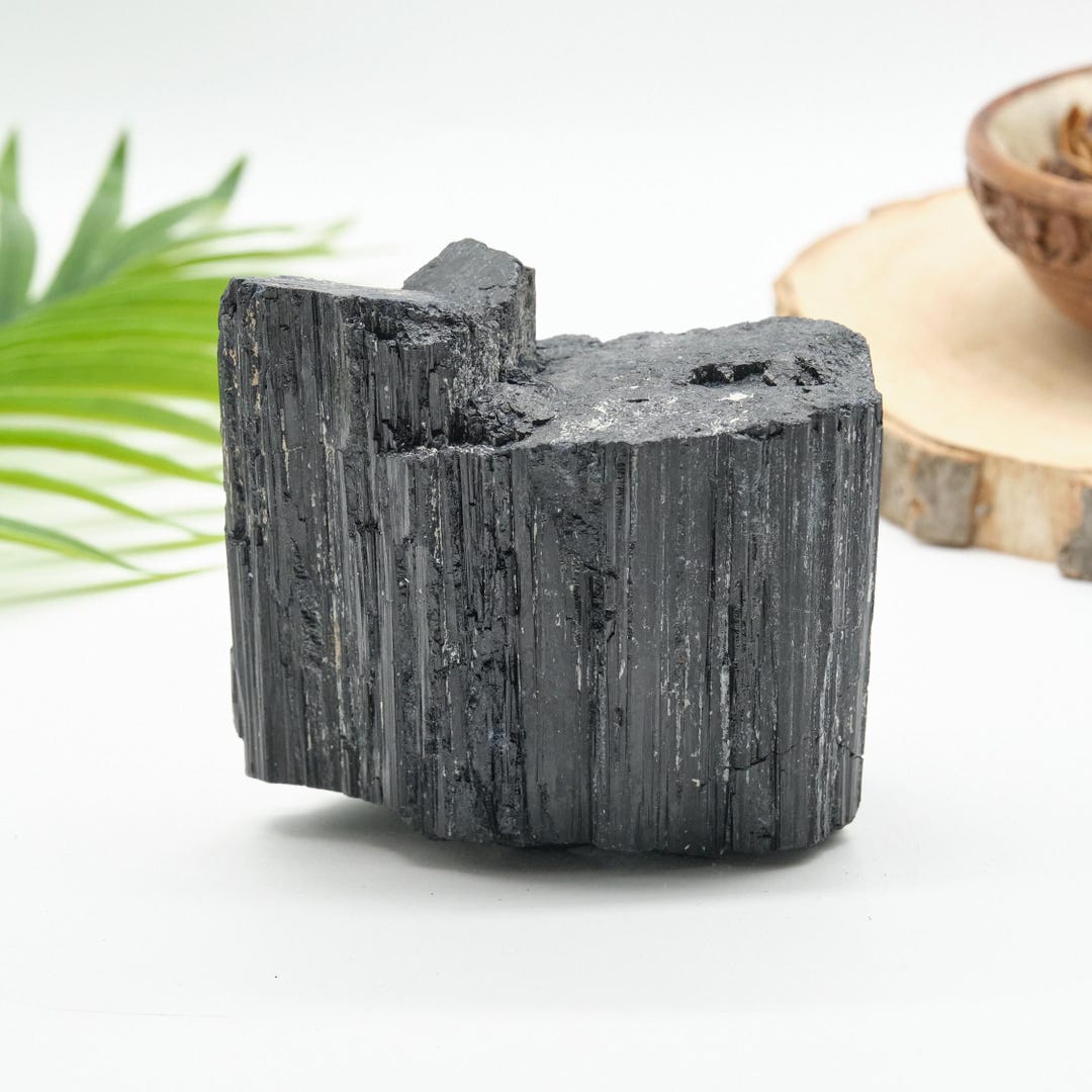 Large Rough Black Tourmaline Rock Raw Natural Crystal for Protection ...