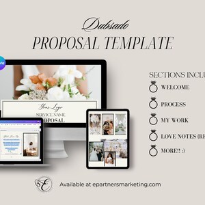 Dubsado Proposal Template Canva Template Wedding Planner Wedding Coordinator Wedding Venue - Etsy