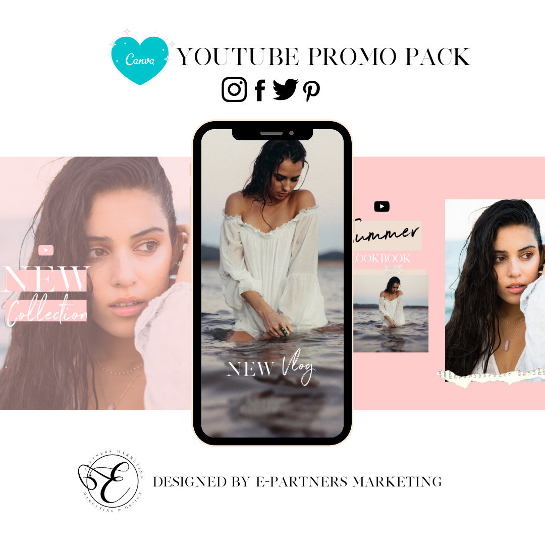 Youtube Promo Social Media Posts Instagram, Facebook, Twitter ...