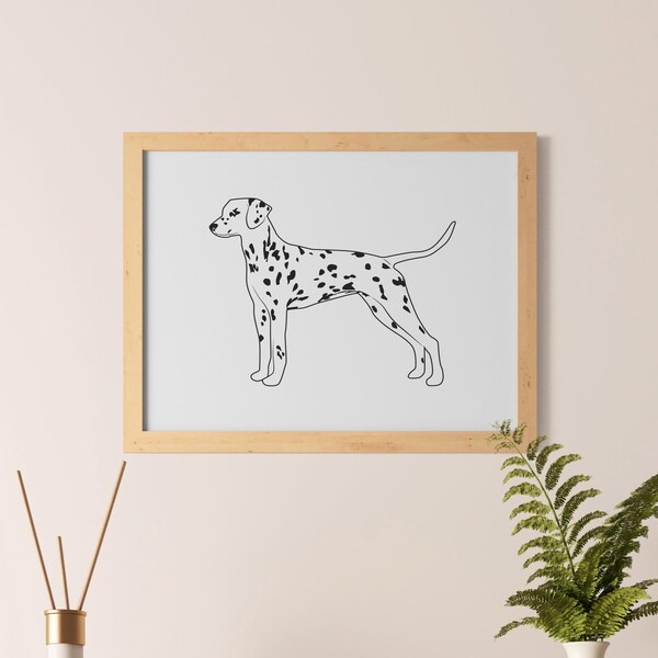 Dalmatian Art Print - Etsy