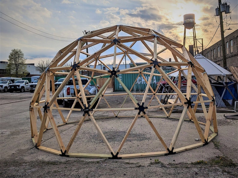 3V Geodesic Dome Hub Kit: Metal Connectors for DIY Dome Frame - Etsy