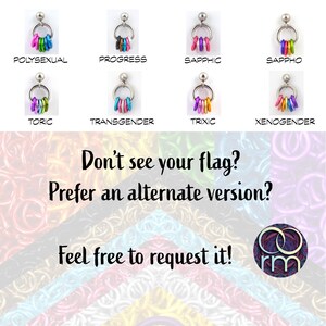 Customizable Mismatch Pride Stud Earrings Ace, Bi, Pan, Poly, Trans ...