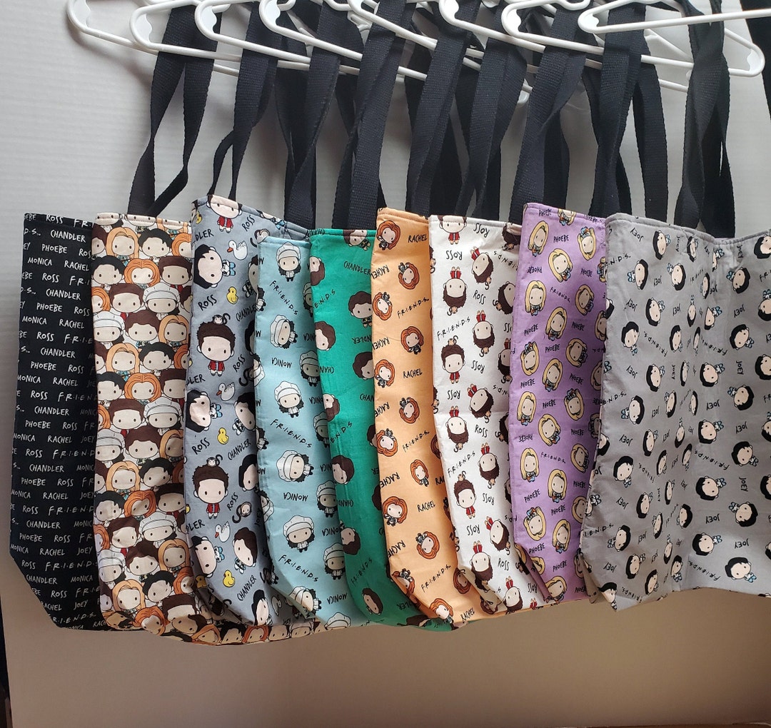 Friends Inspired Handmade Totebag, Fabric Bag, Gifts for Friends Fans ...