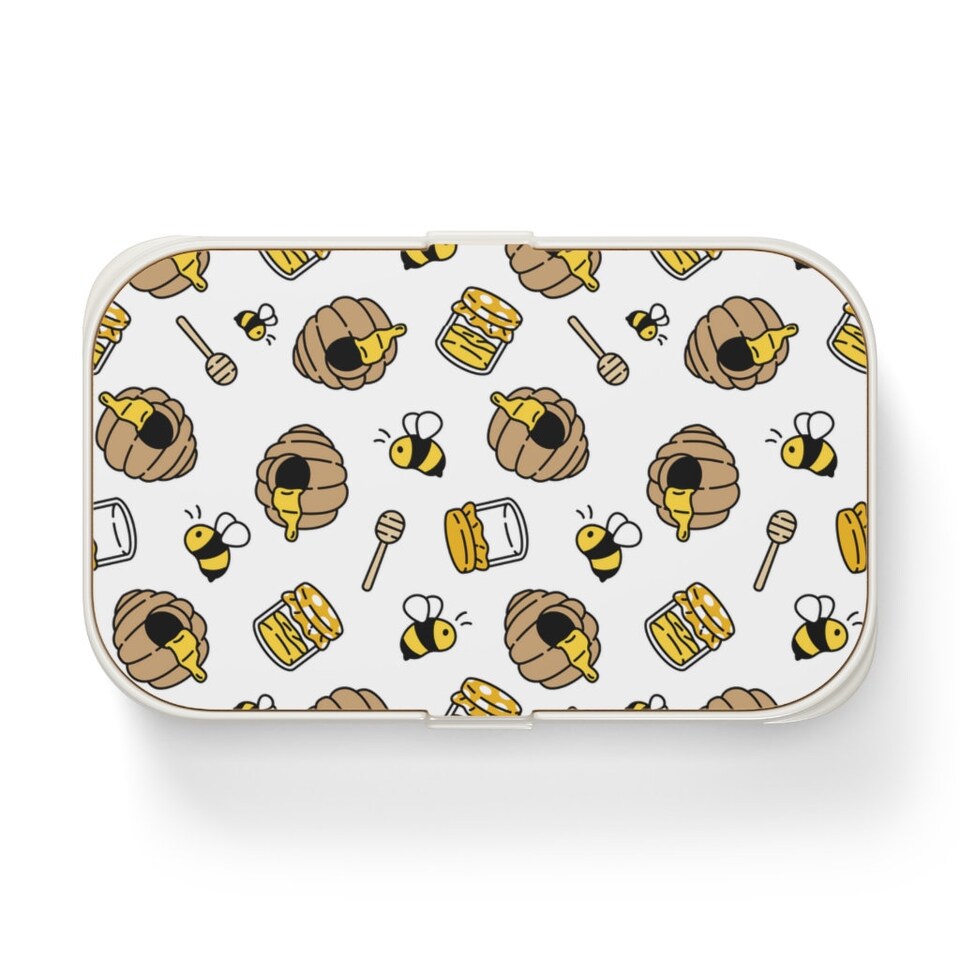 Bumblebee Cottagecore Bento Lunch Box sold by Suzette Boyan | SKU ...