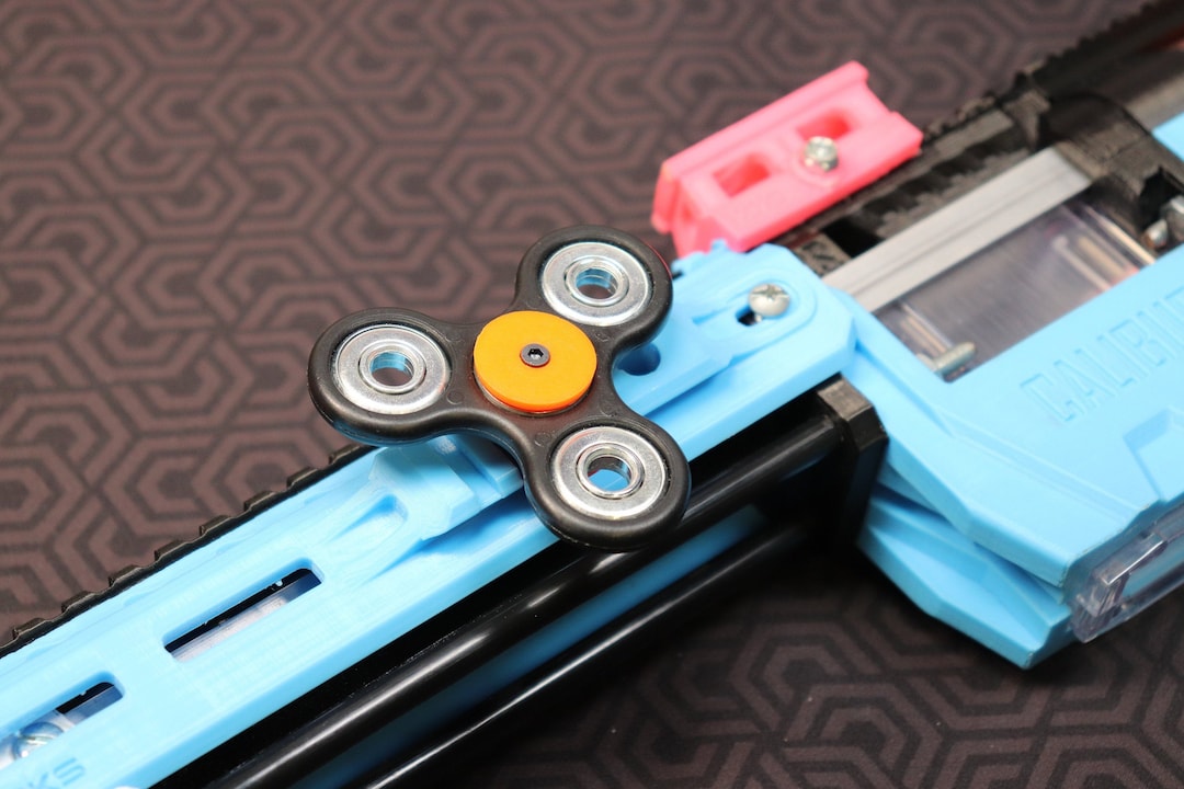 Tactical Rail Mounted Fidget Spinner - Etsy