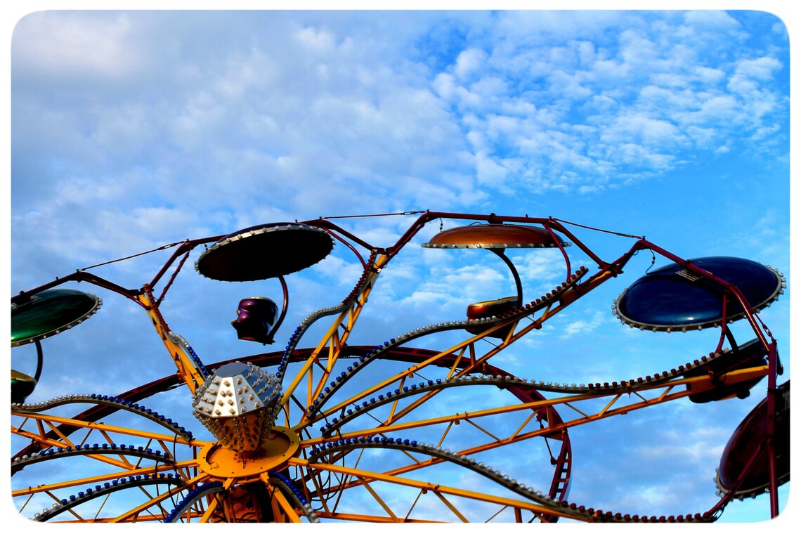 Vintage Paratrooper Carnival Ride County Fair Carnival Midway | Etsy