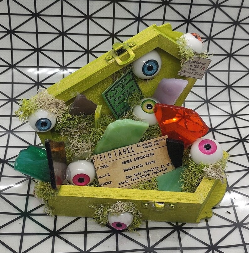 Curiosity Coffin Halloween Decorations Spooky Decor Halloween - Etsy