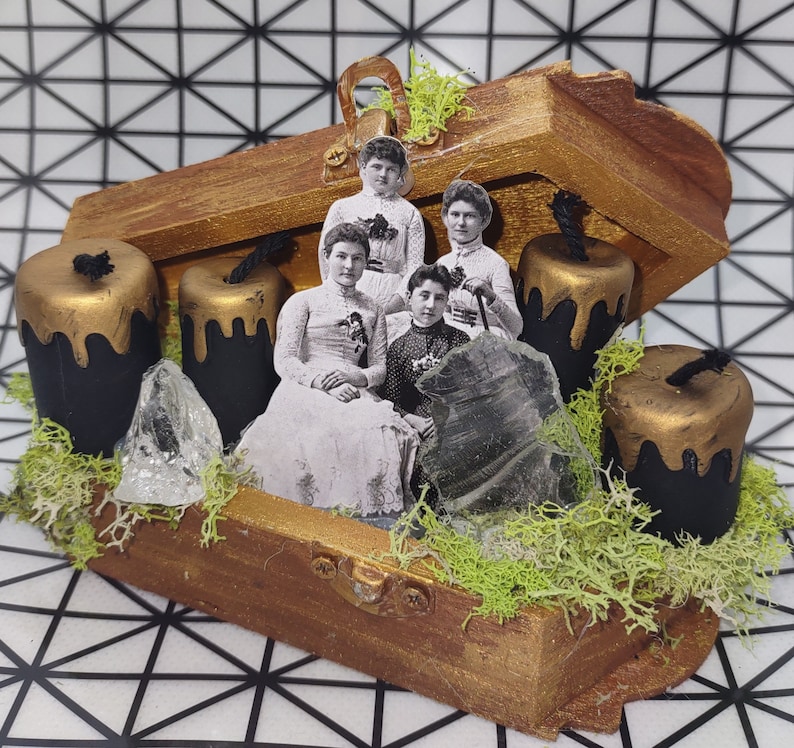 Curiosity Coffin Halloween Decorations Spooky Decor Halloween - Etsy