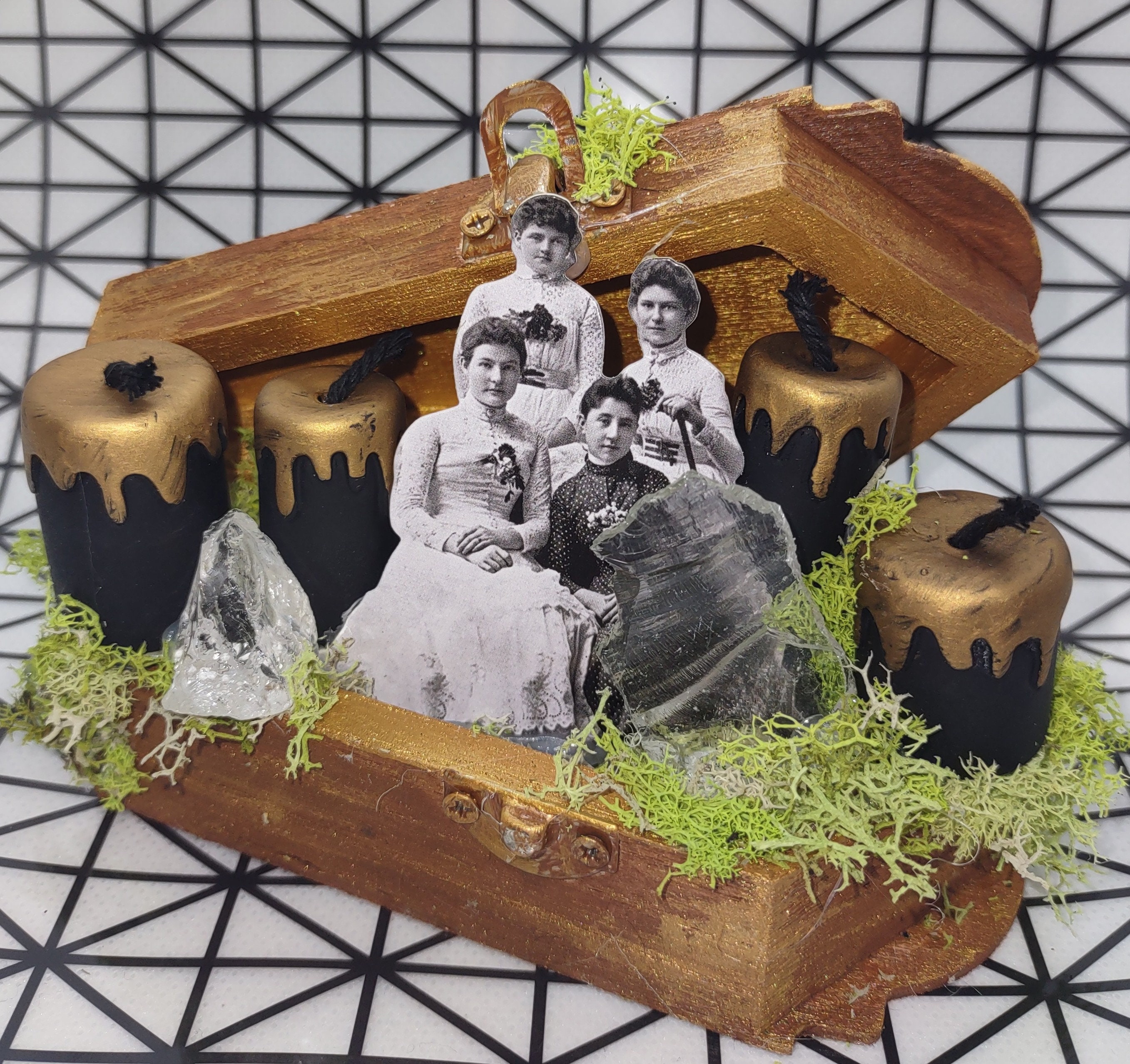 Curiosity Coffin Halloween Decorations Spooky Decor Halloween - Etsy