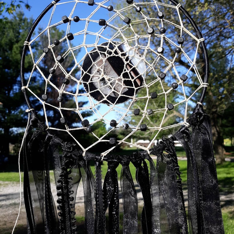 Black Dream Catcher - Etsy