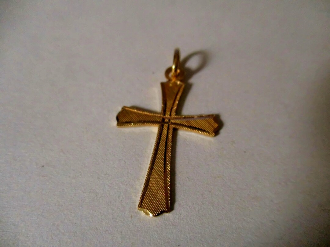 Gold Cross Gothic Style - Etsy