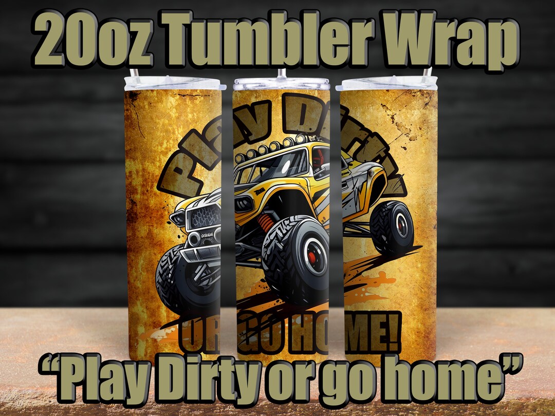 Jeep Off-road Design for 20 Oz Skinny Tumbler Sublimation, Straight ...