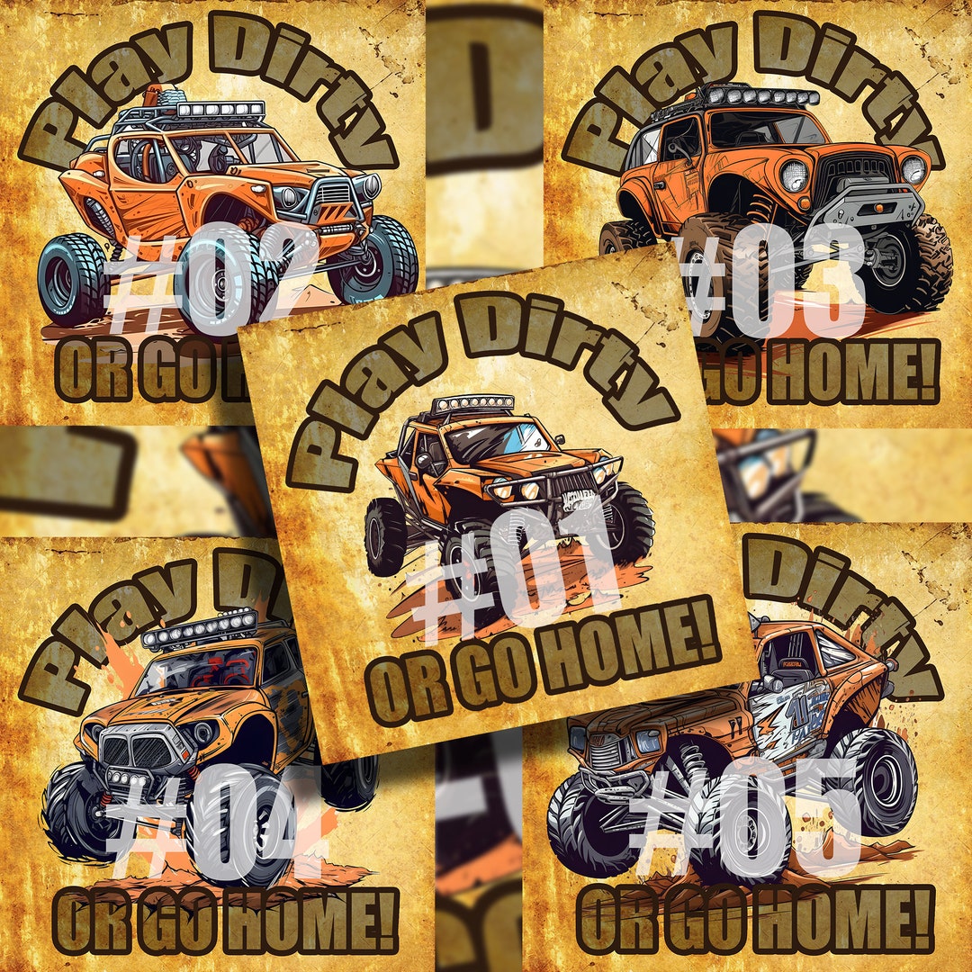 5x Jeep Off-road Designs Instant Digital Download as PNG - Etsy