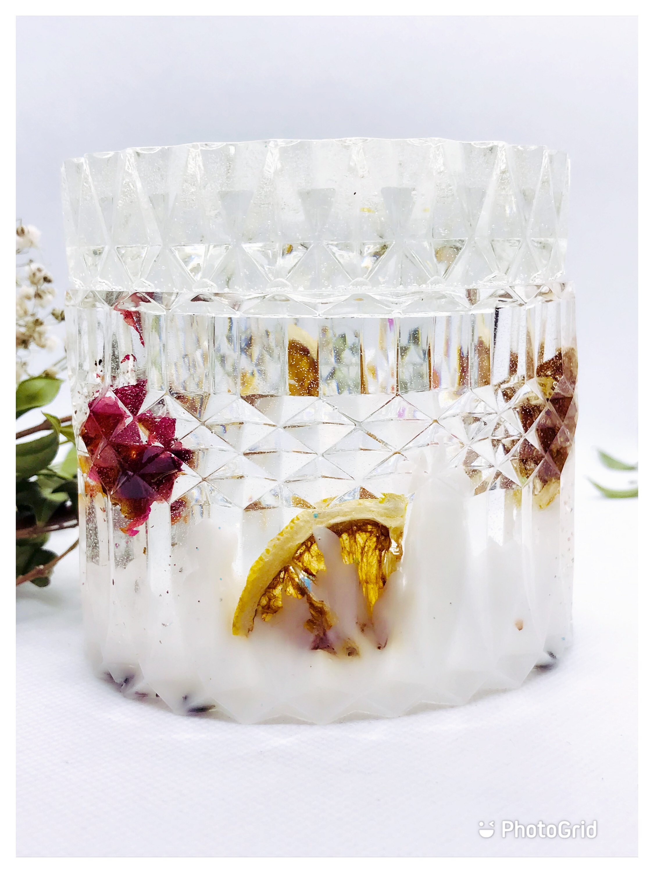 Resin Jar. Fruit & Flower Container. Botanical Garden. Gift - Etsy