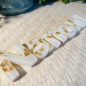 Resin Letters and Numbers Set.colorful Magnets.homeschool.children’s ...