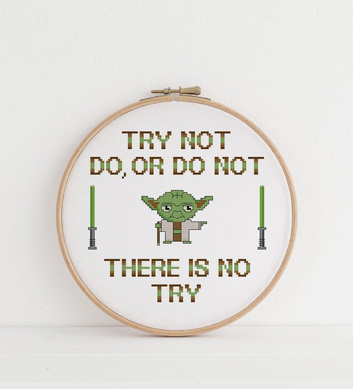 Yoda Cross Stitch Pattern - Etsy
