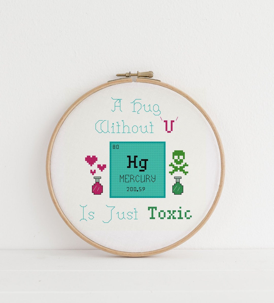 Funny Science Cross Stitch Pattern - Etsy