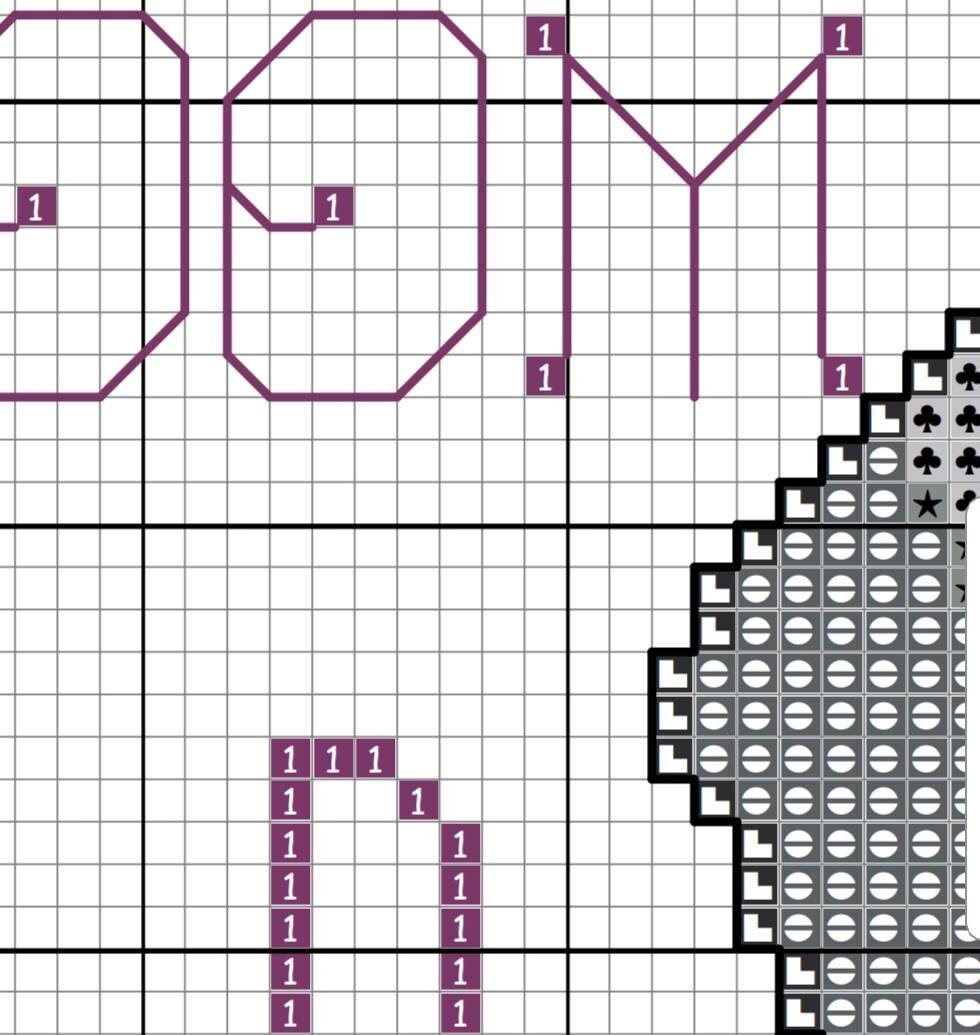 Invader Zim's Gir Cross Stitch Pattern - Etsy