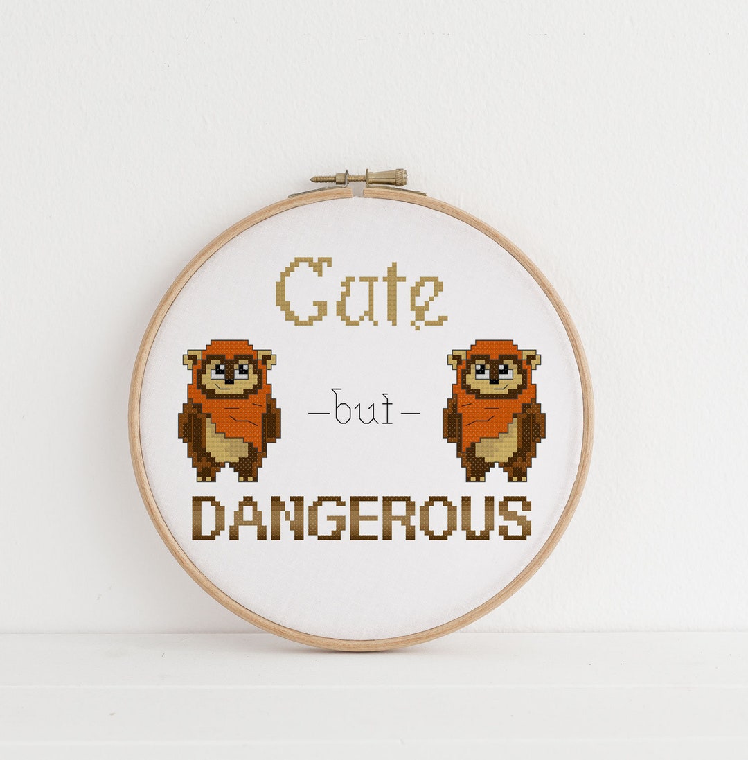 Ewoks Cute but Dangerous Cross Stitch Pattern - Etsy