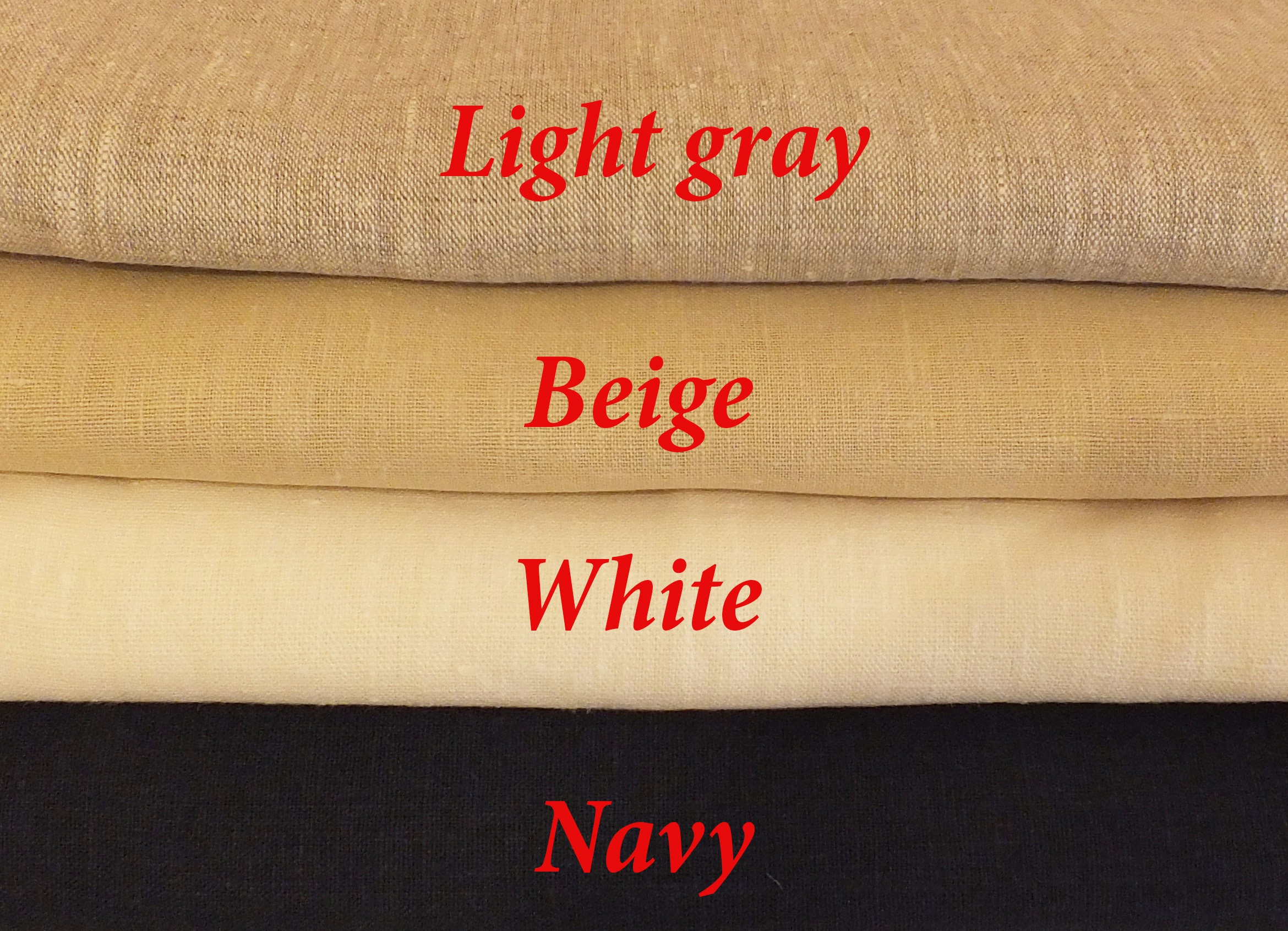 White Navy Grey Beige Linen Table Runners Extra Long Short - Etsy