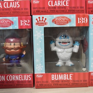 Funko Minis Rudolph the Red Nose Reindeer Vinyl Figurines Complete Set ...