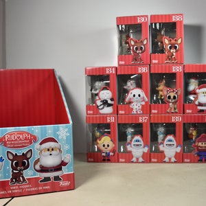 Funko Minis Rudolph the Red Nose Reindeer Vinyl Figurines Complete Set ...