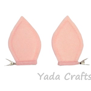 Pig Ear Hair Clips/big Piggy Ear/mini Ear Hair Clips/alligator/pig Ears ...