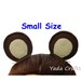 Bear Ear Hair Clip/bear Ears Clip /monkey Ears Clips /white Bear Ear ...