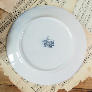Antique Dinner Plate Petrus Regout Decor Plata, 1885 and 1889 Price per ...