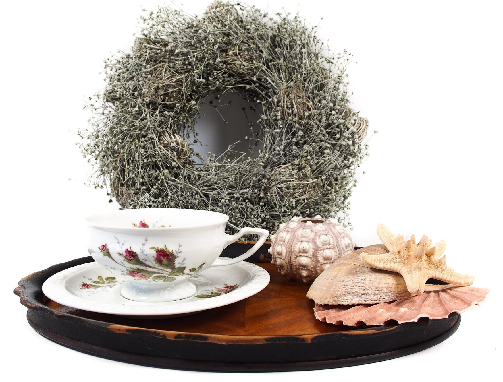 Rosenthal Maria tea cup and saucer Decor Moss rose | Etsy