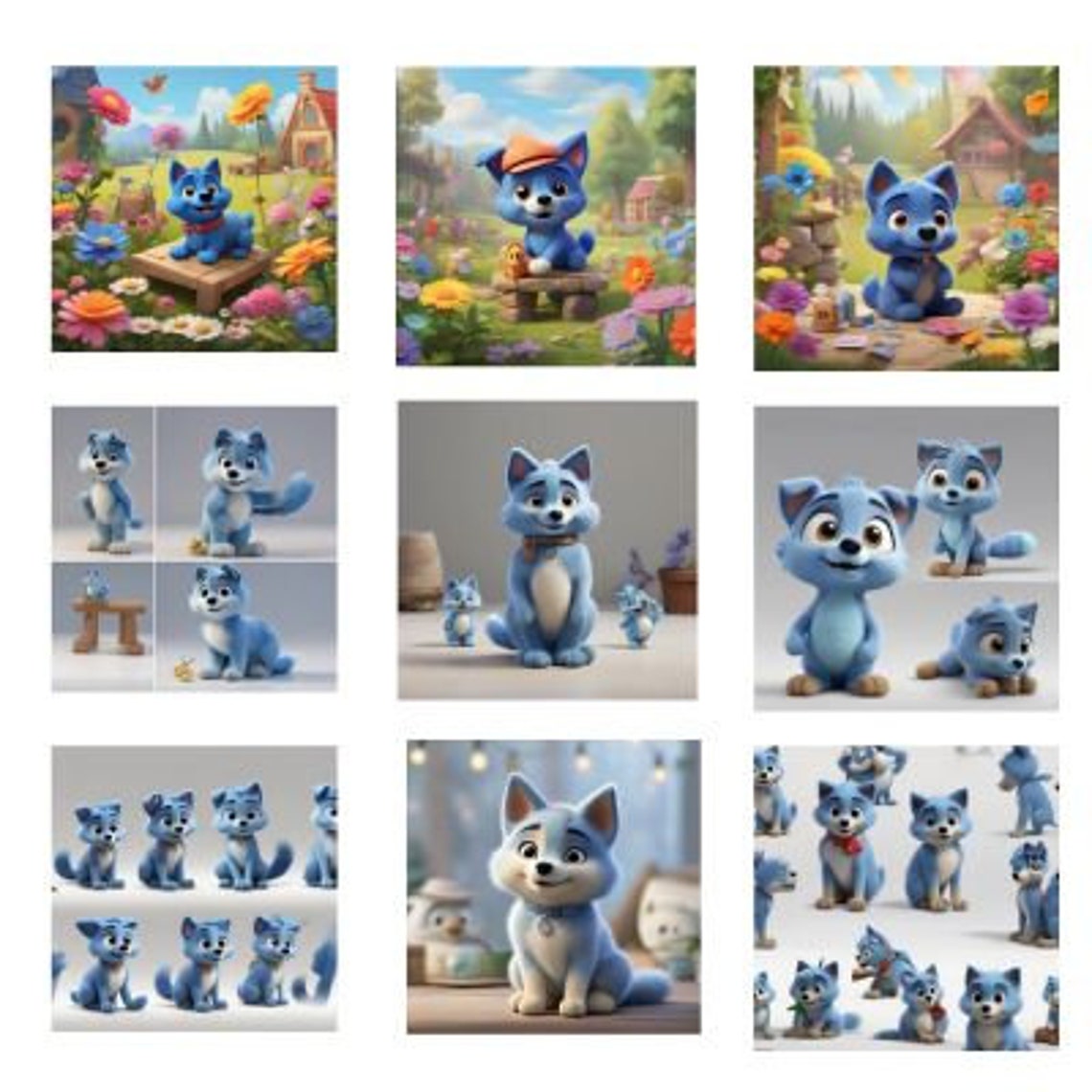 Bluey JPG Files Set Bundle | Bluey Jpg and Png | Bluey Family Bundle ...