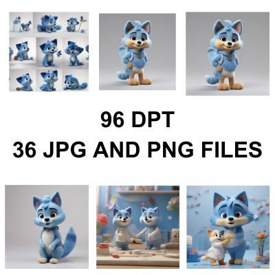 Bluey JPG Files Set Bundle | Bluey Jpg and Png | Bluey Family Bundle ...